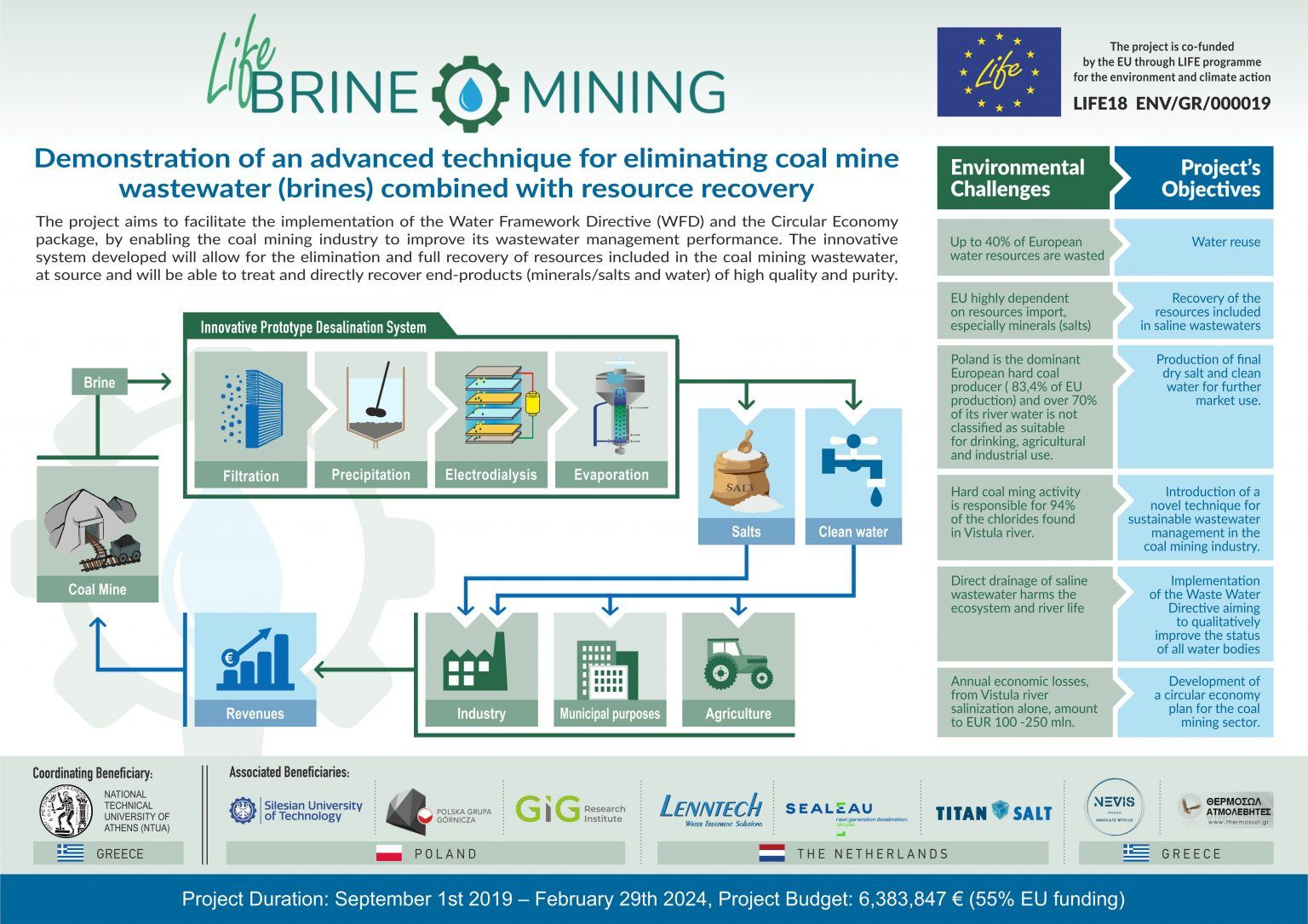 Project’s Role - Brine Mining